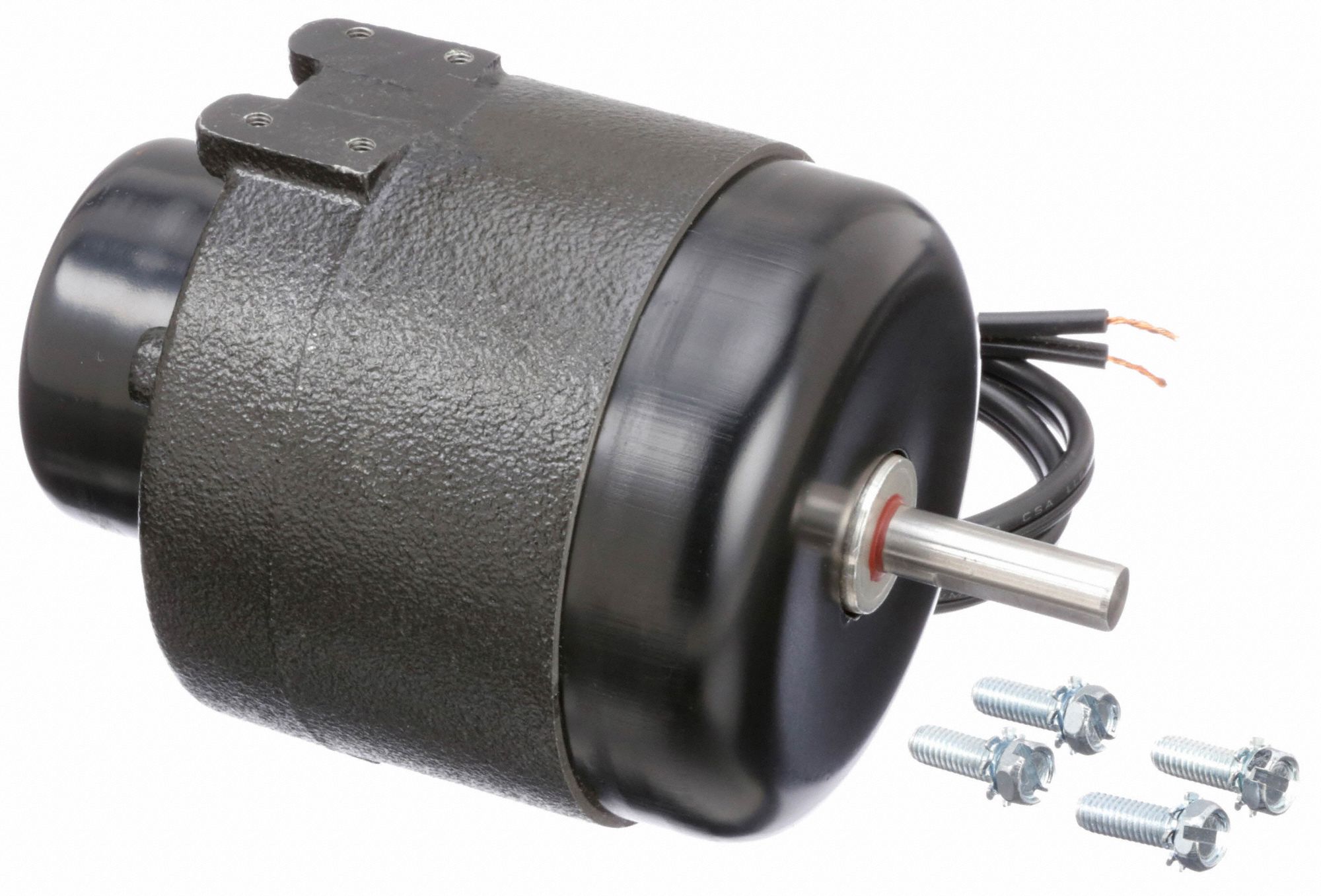 EM&S Unit Bearing Motor: Cast Iron Frame, Rear/Foot Mounting, 50 W ...