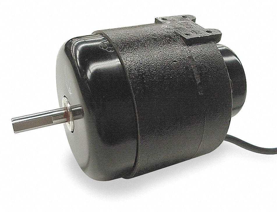 EM&S Unit Bearing Motor: Cast Iron Frame, Rear/Foot Mounting, 50 W ...