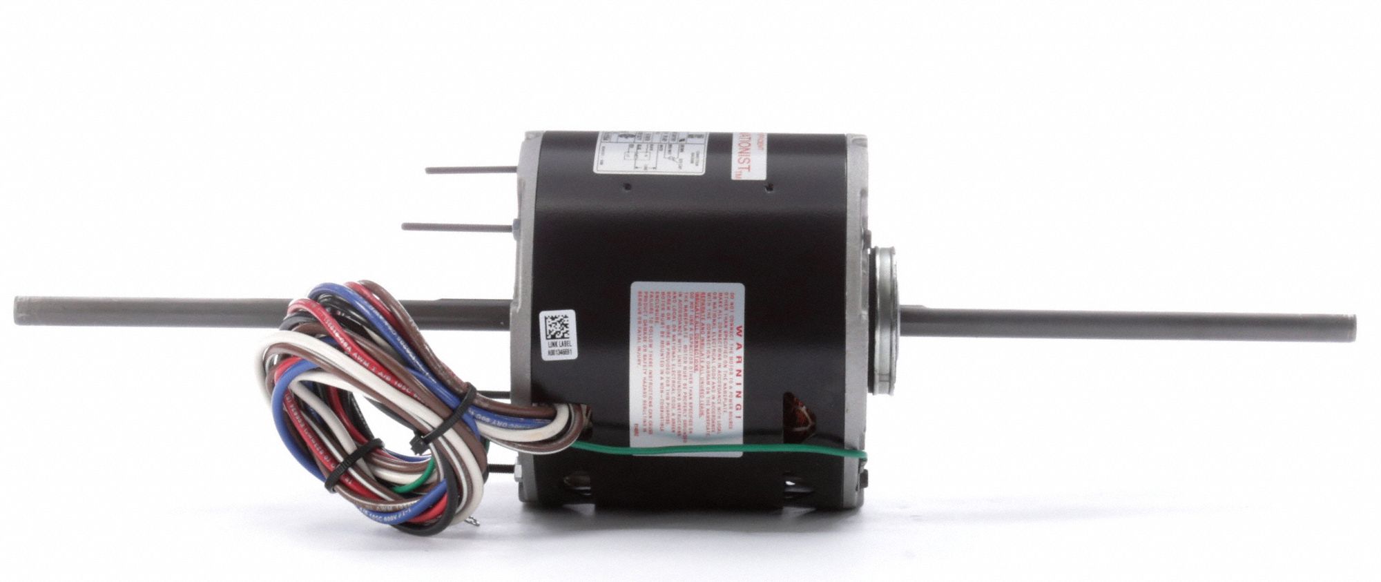 CENTURY Room Air Conditioner Motor: 3 Speed, 1/2 HP, 1,625 Nameplate ...