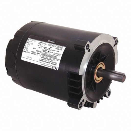 CENTURY, 1 Speed, Open Drip Proof, Direct Drive Blower Motor - 4MB68 ...