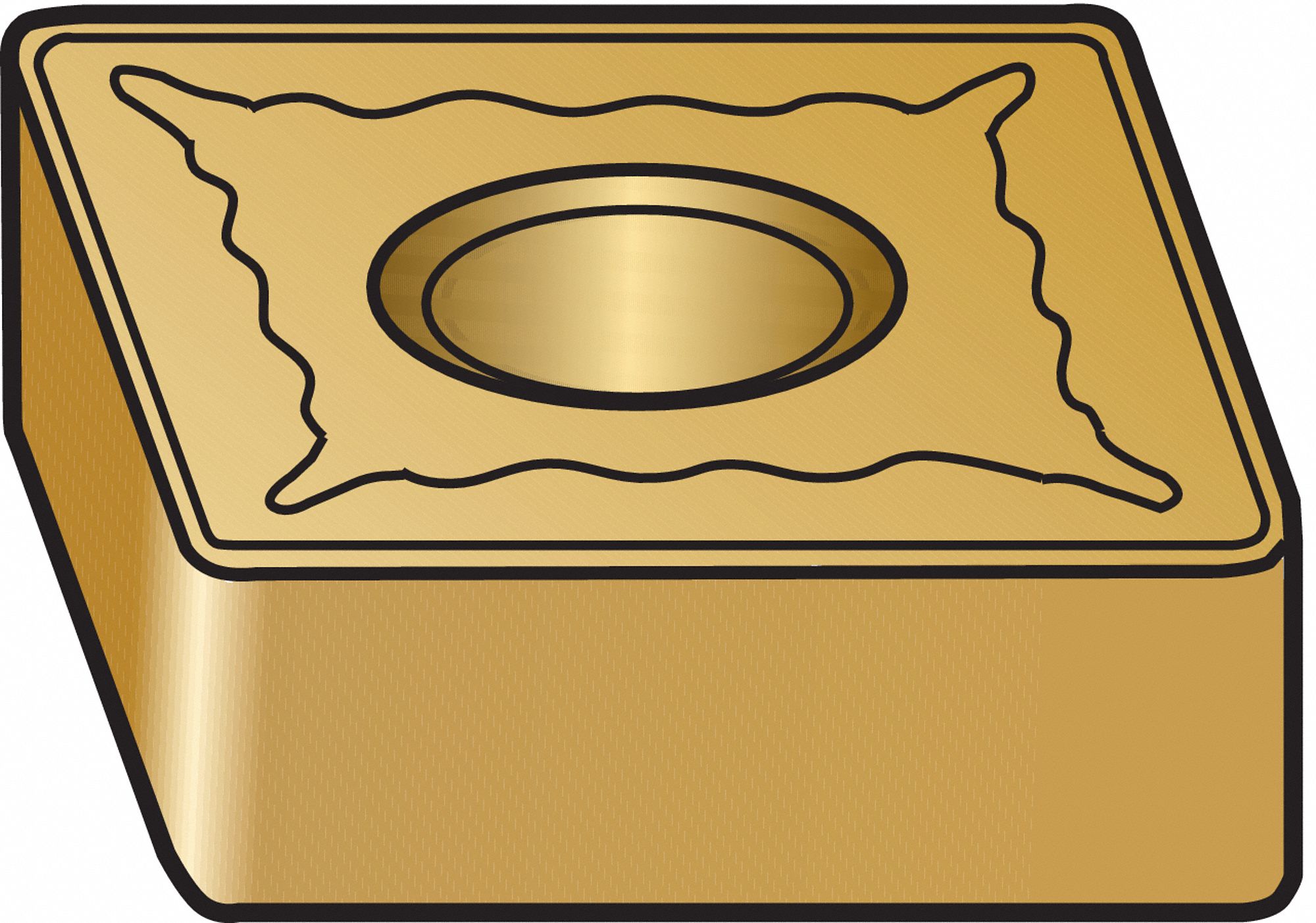 SANDVIK COROMANT, CNMG Insert, Neutral, Turning Insert - 5KXJ6|CNMG 643 ...