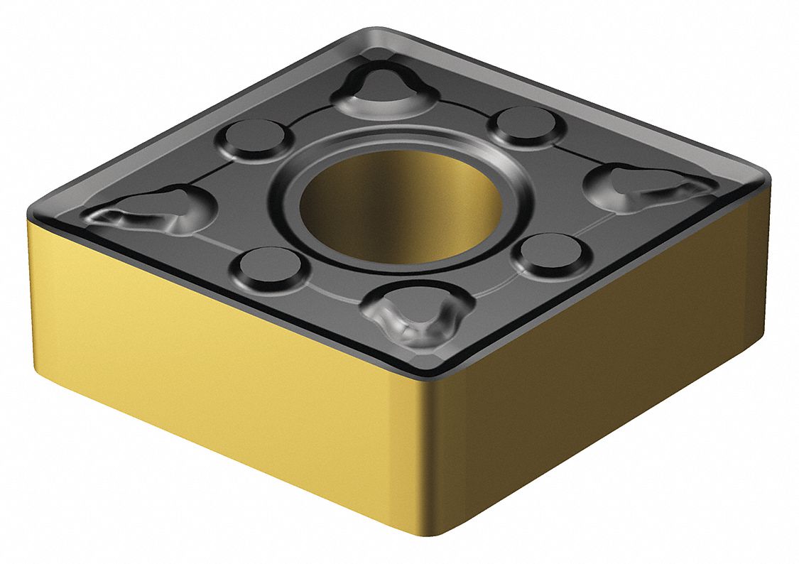 SANDVIK COROMANT, 1/2 in Inscribed Circle, Neutral, Turning Insert ...