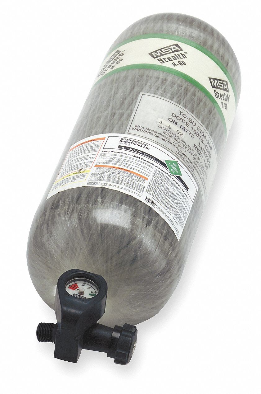 SCBA Cylinder,60 min. - Grainger