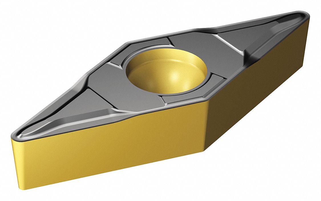 SANDVIK COROMANT, VCMT Insert, Neutral, Turning Insert, Finishing ...