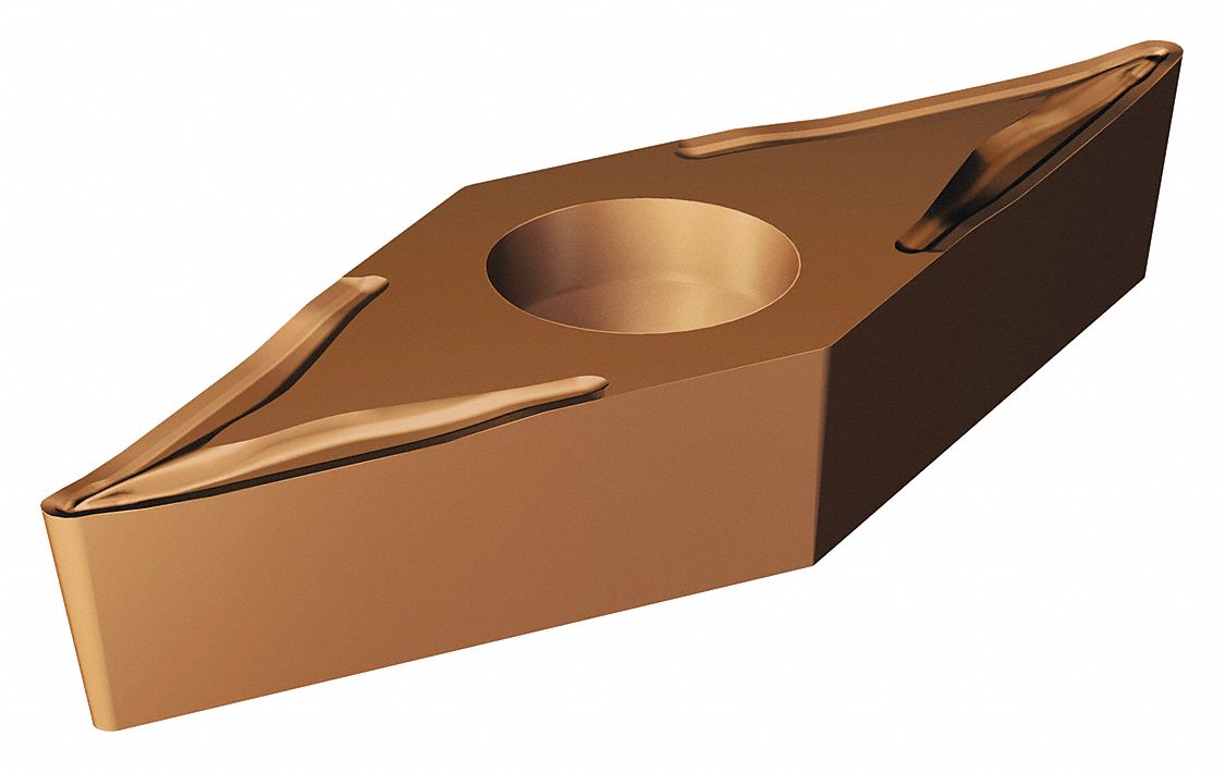 SANDVIK COROMANT, VBMT Insert, Neutral, Turning Insert - 4MFJ6|VBMT 331 ...