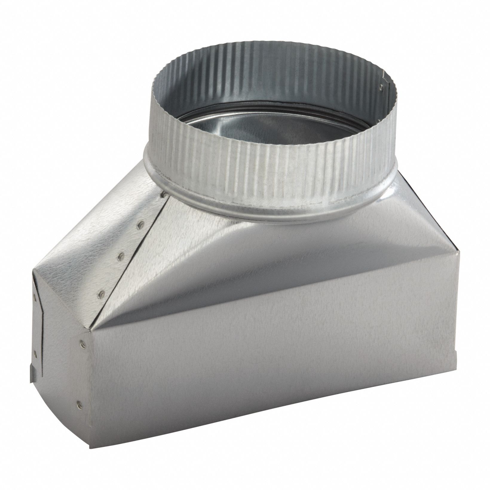 For 7 in Duct Dia, For 10 in Duct Ht, Transition Duct - 4MG71|412H ...