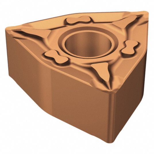 SANDVIK COROMANT, 0.500 in Inscribed Circle, Neutral, Turning Insert ...