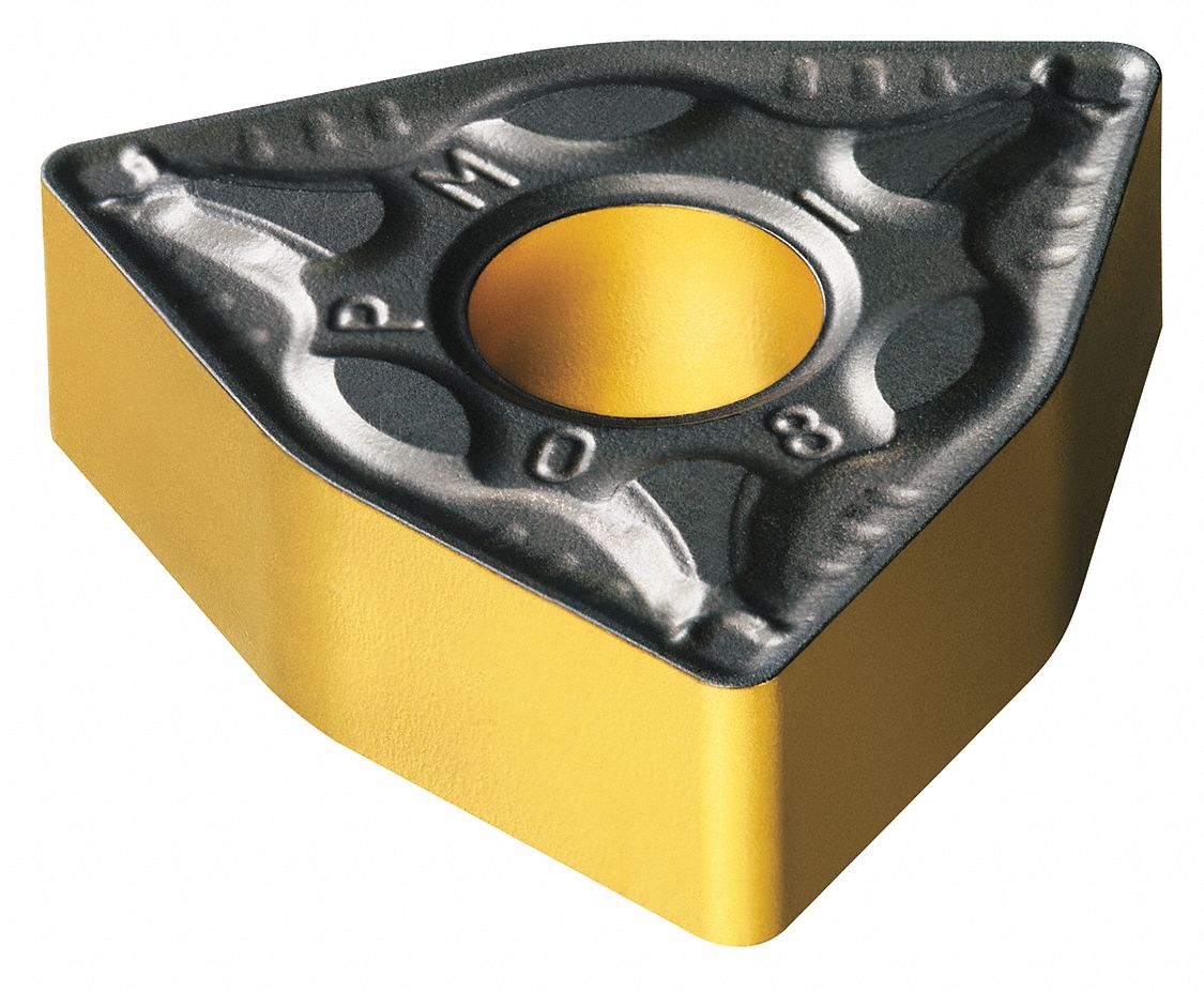 SANDVIK COROMANT, 0.500 in Inscribed Circle, Neutral, Turning Insert ...