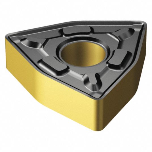 SANDVIK COROMANT, 0.375 in Inscribed Circle, Neutral, Turning Insert ...