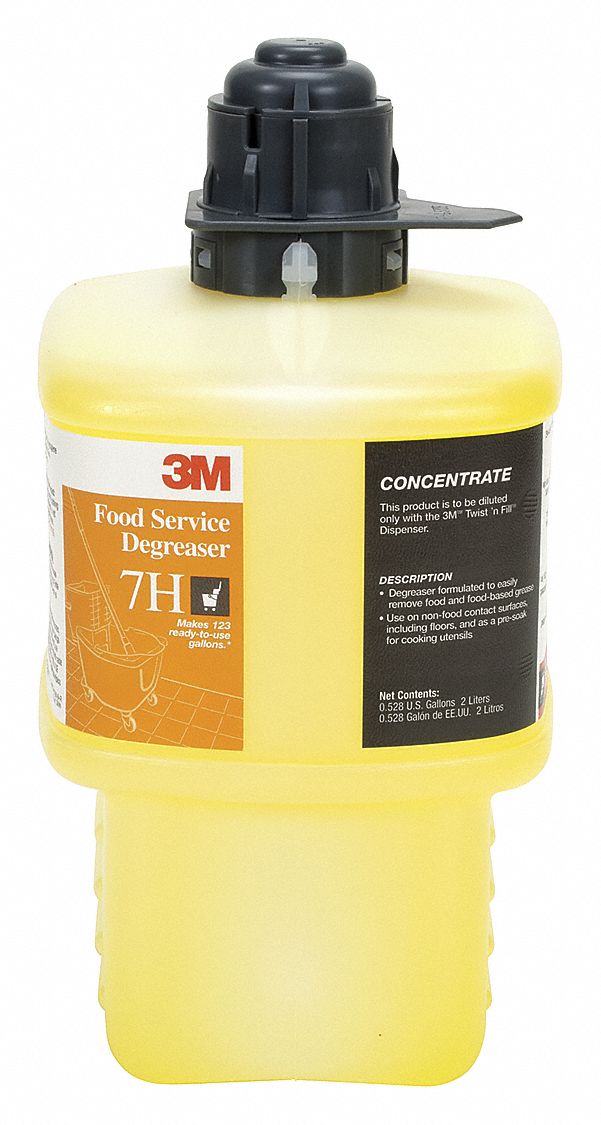 3M, 7H, Fits Twist 'n Fill Dispenser Series, Food Service Degreaser ...