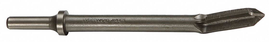WESTWARD, 0.401 in Shank Size, Round, Muffler Splitter Chisel - 4MHE3 ...