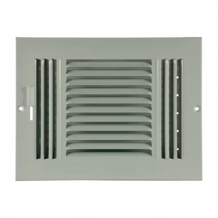 Ceiling or Wall, 9 3/4 in H, Sidewall/Ceiling Register - 4MJG7|4MJG7 ...