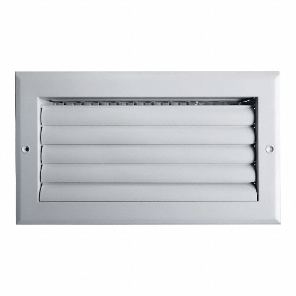 Ceiling or Wall, 13 3/4 in H, Sidewall/Ceiling Register - 4MJK7|4MJK7 ...