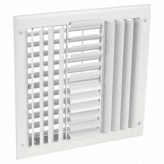 Ceiling/Wall, 13 3/4 in H, Sidewall/Ceiling Register - 4MJL1|4MJL1 ...