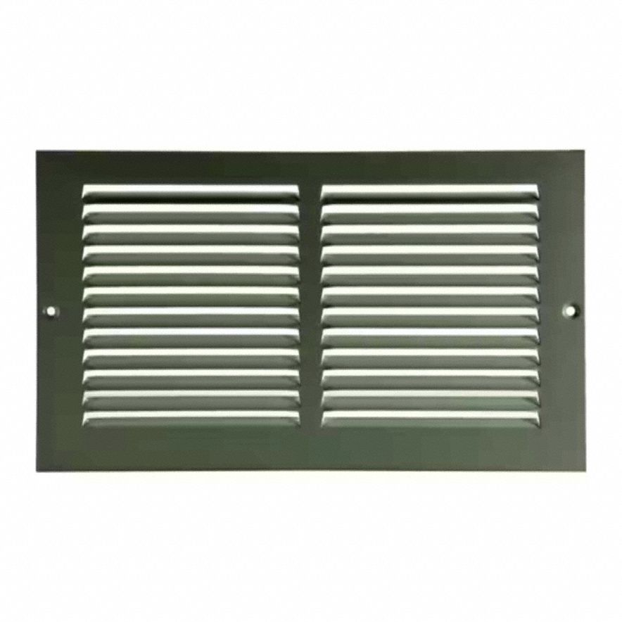 7 Pack Return Air Grille (Mfd for Grainger International) 6 White for ...