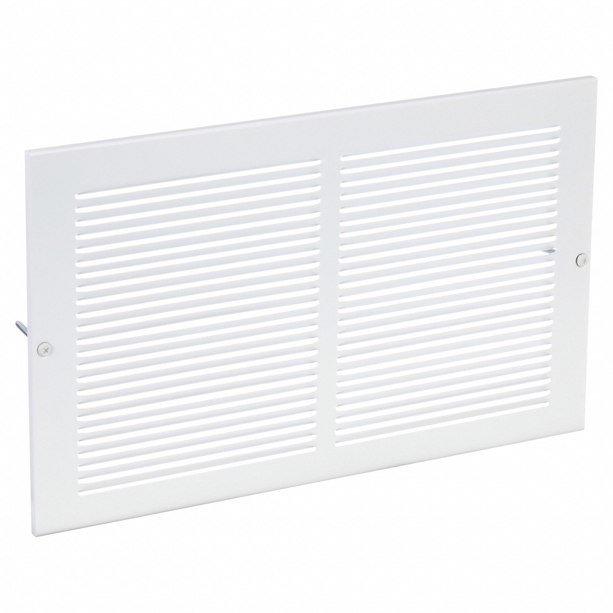Louvered Grille, White, Return Air Grille - 4MJR1|4MJR1 - Grainger