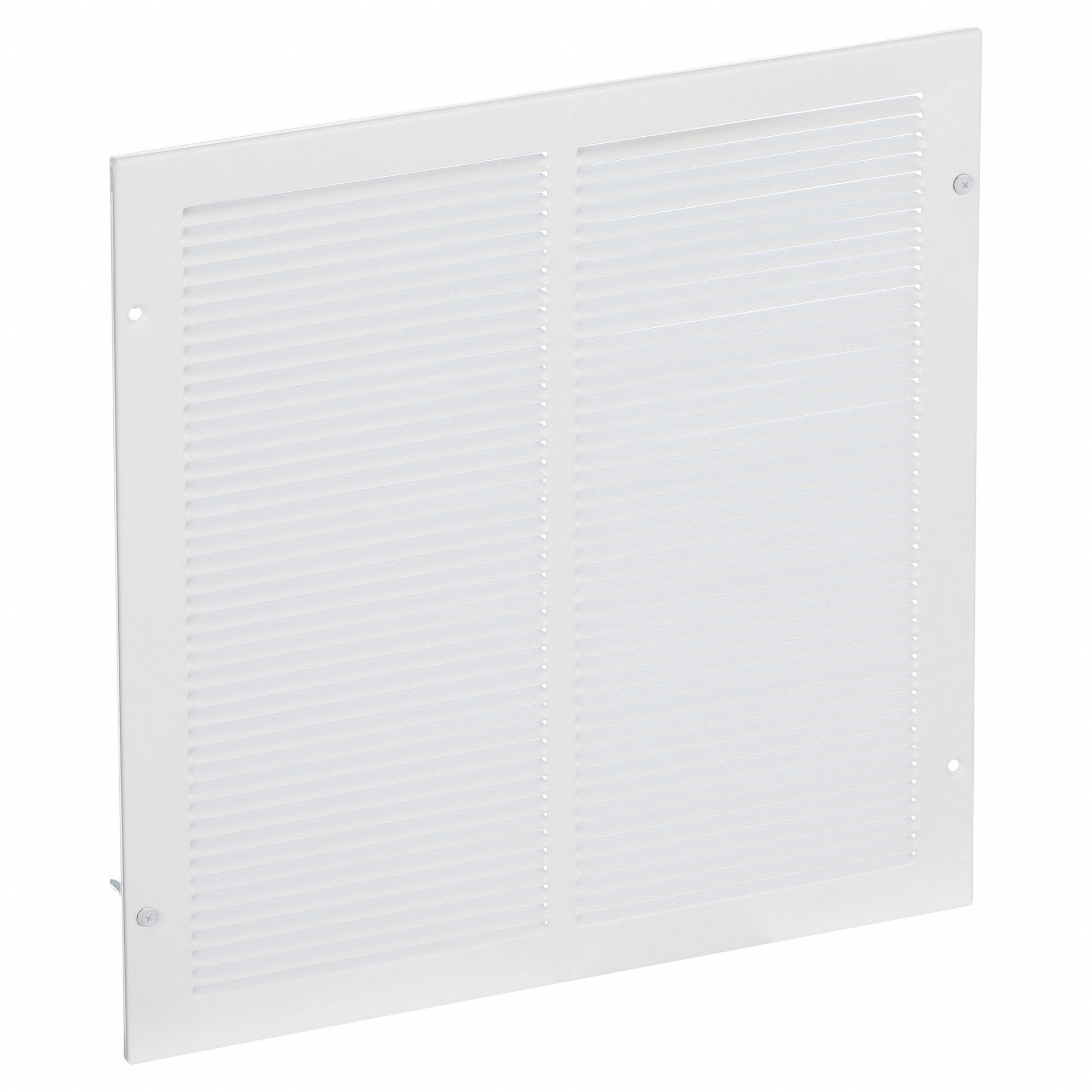 Louvered Grille, White, Return Air Grille - 4MJR2|4MJR2 - Grainger
