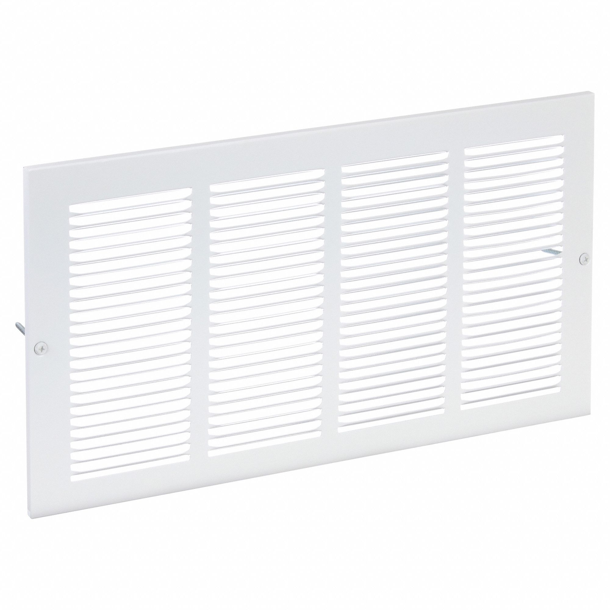 Louvered Grille, White, Return Air Grille - 4MJR3|4MJR3 - Grainger