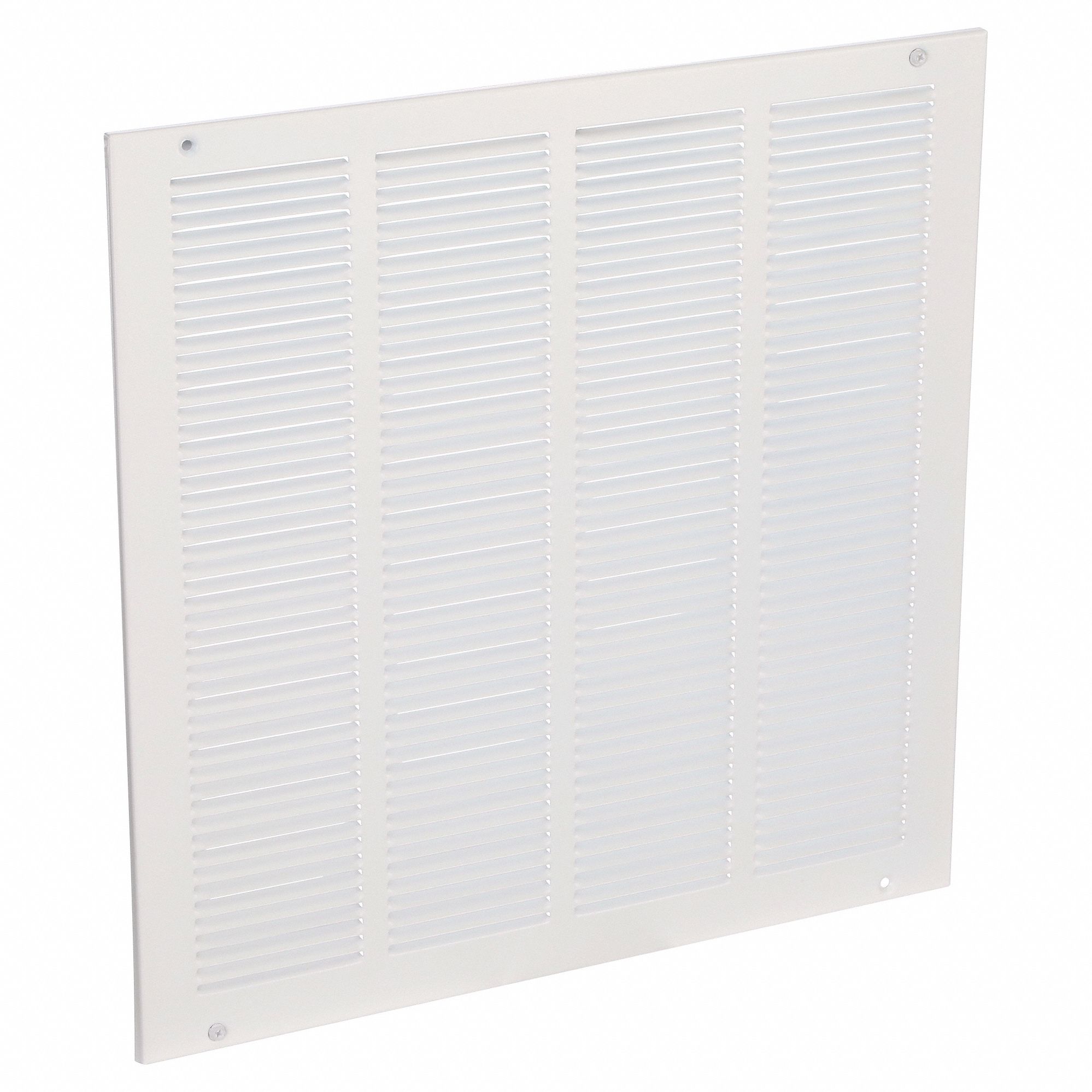 Louvered Grille, White, Return Air Grille - 4MJR4|4MJR4 - Grainger