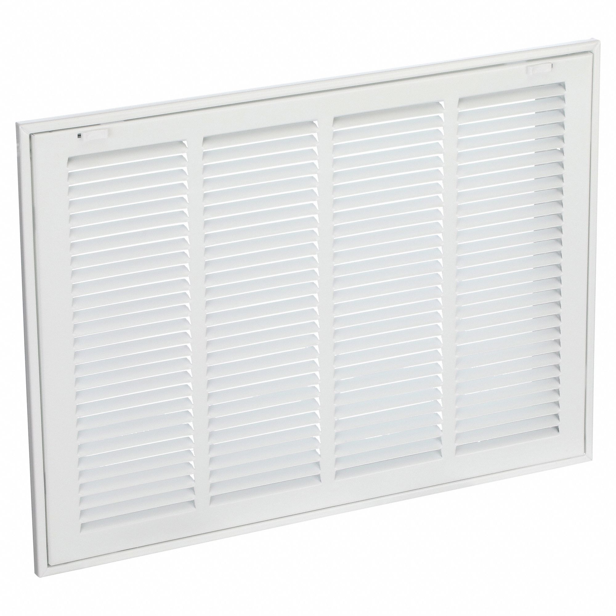 Louvered Grille, White, Filtered Return Air Grille - 4MJT3|4MJT3 - Grainger