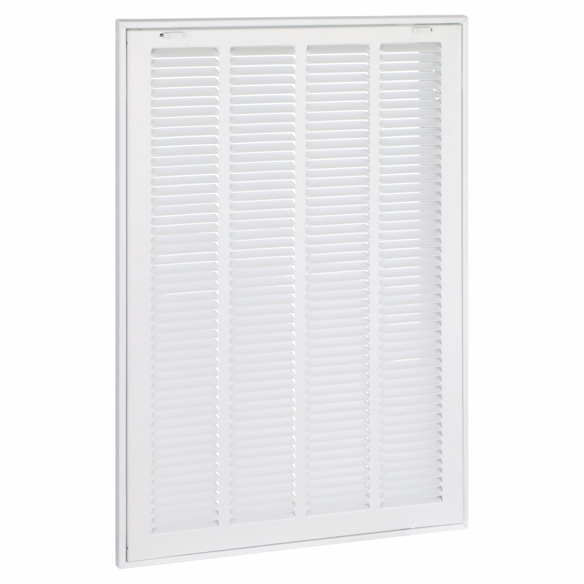 Louvered Grille, White, Filtered Return Air Grille - 4MJT5|4MJT5 - Grainger