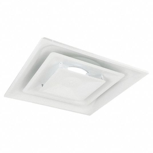 Ceiling, 23 3/4 in H, Diffuser - 4MJU2|4MJU2 - Grainger