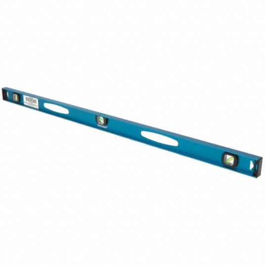 WESTWARD, Level & Plumb, 48 in Overall Lg, I-Beam Level - 4MRV8|4MRV8 ...