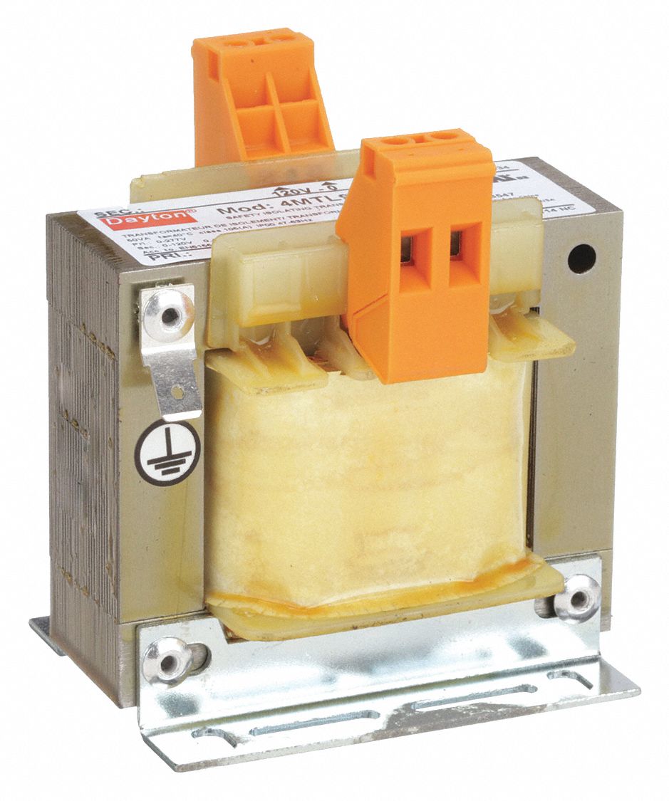 DAYTON Transformador de Control, Clasificación VA 50VA, Voltaje de Entrada 277VCA, Voltaje de ...