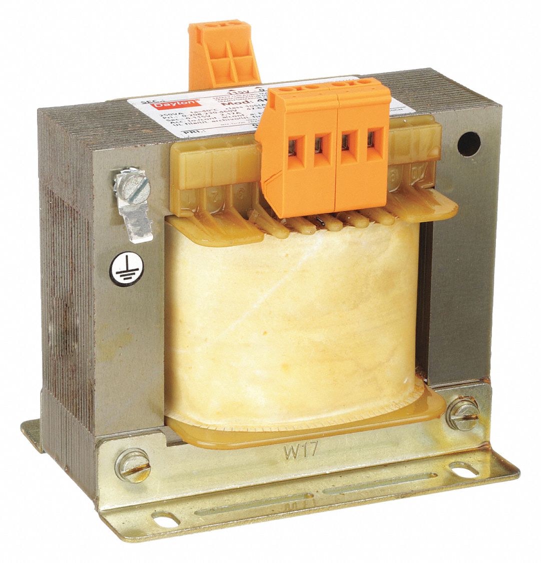 DAYTON Transformador de Control, Clasificación VA 250VA, Voltaje de Entrada 208/240/480VCA ...