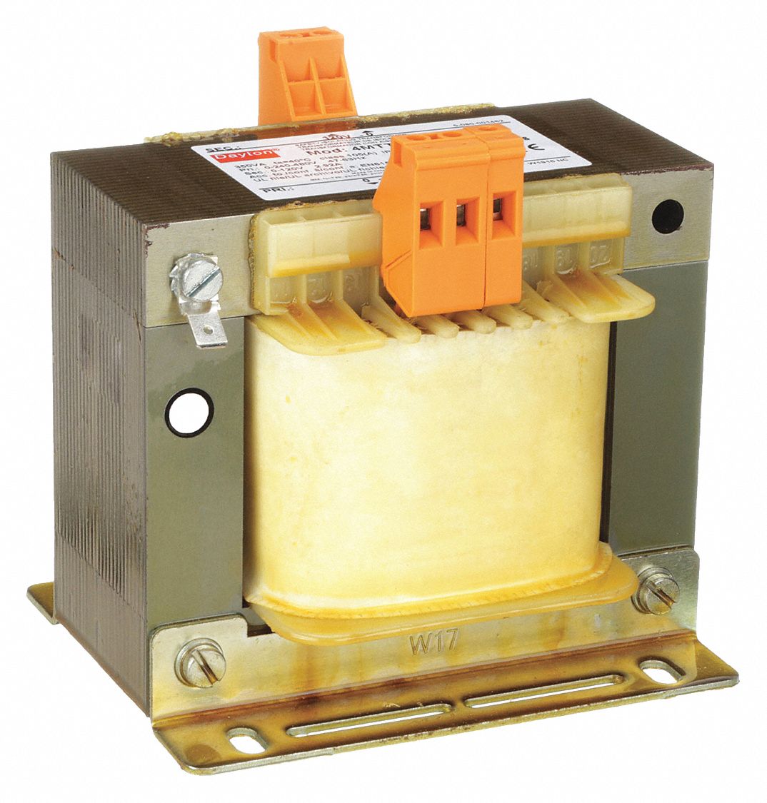 DAYTON Transformador de Control, Clasificación VA 350VA, Voltaje de Entrada 240/480VCA, Voltaje ...