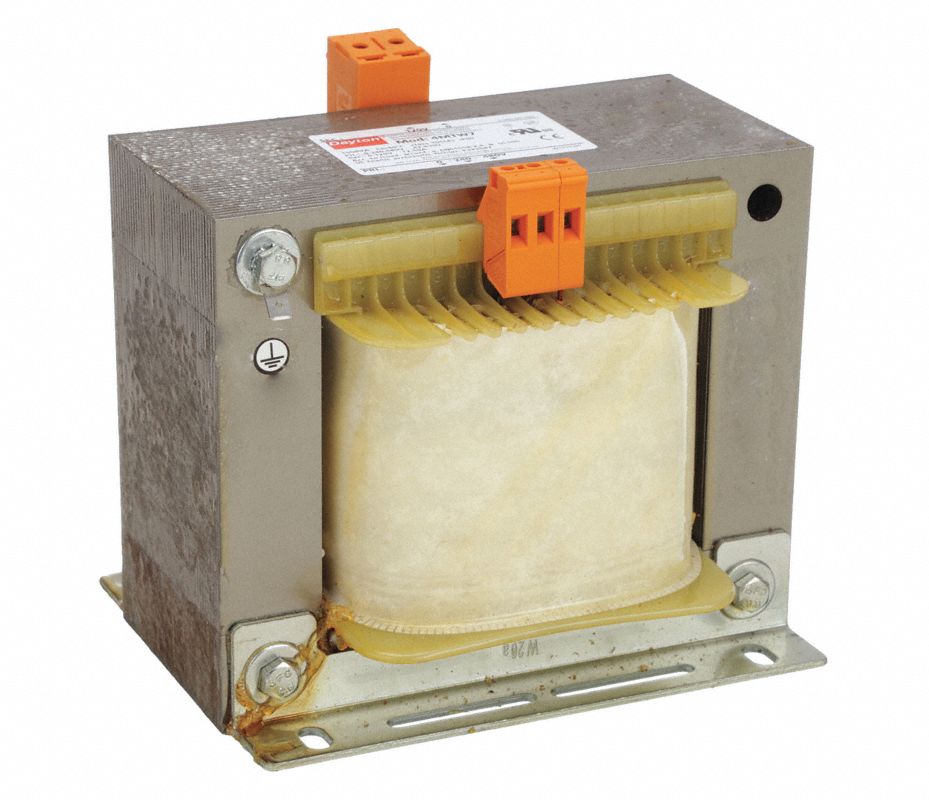 DAYTON Transformador de Control, Clasificación VA 1.5kVA, Voltaje de Entrada 240/480VCA, Voltaje ...