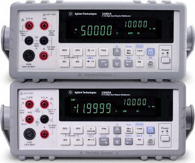 KEYSIGHT TECHNOLOGIES Bench Multimeter, Printed Manual - 4MTX7|U3402A ...