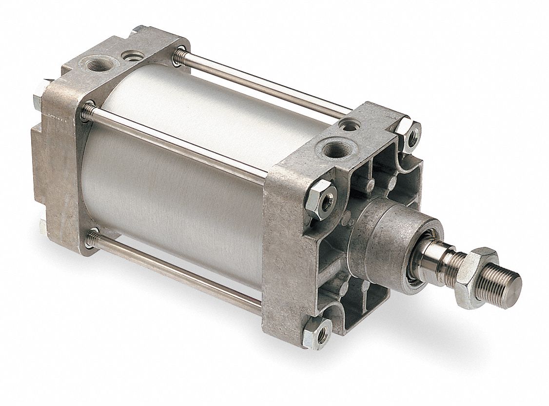 Aluminum ISO-VDMA Interchangeable Metric Pneumatic Cylinder with 80 ...