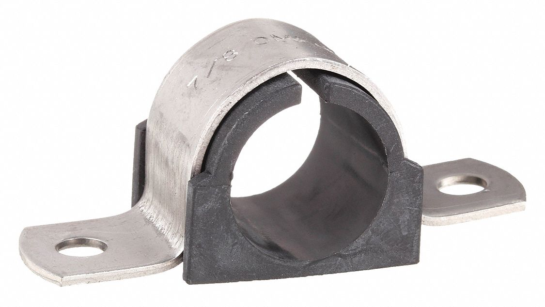 304 Stainless Steel, For 1/2 in Pipe, Strap Clamp - 4MWA8|014MS017 ...