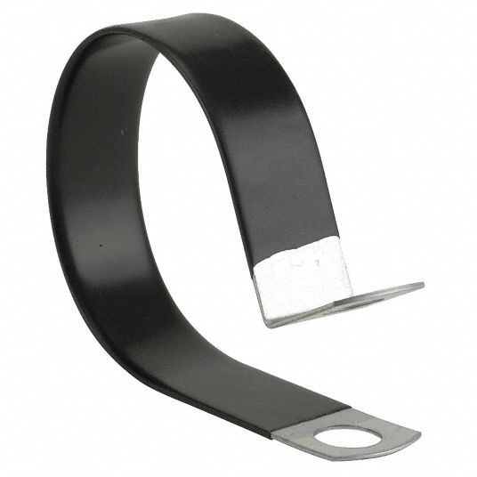 ZSI Loop Clamp, Cushioned Cable Clamp, Galvanized Steel, 1 3/4 in Cable ...