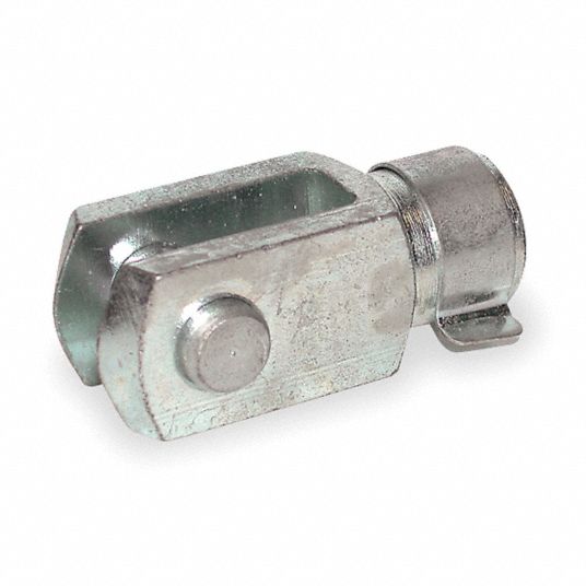 Zinc-Plated Steel Metric Cylinder Mounting Kit with Rod Clevis w/Pin ...