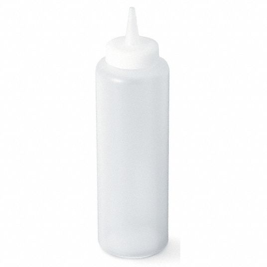 Squeeze Bottles, 8 Oz,Clear - Grainger