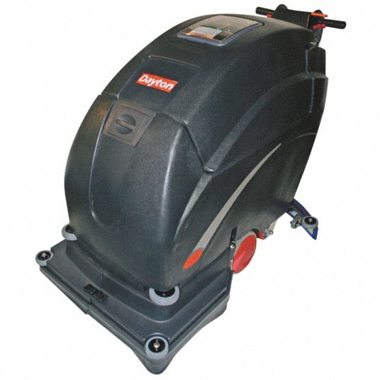 DAYTON, 26 in Cleaning Path Wd, Battery, Walk Behind Floor Scrubber - 4NEL8|4NEL8 - Grainger