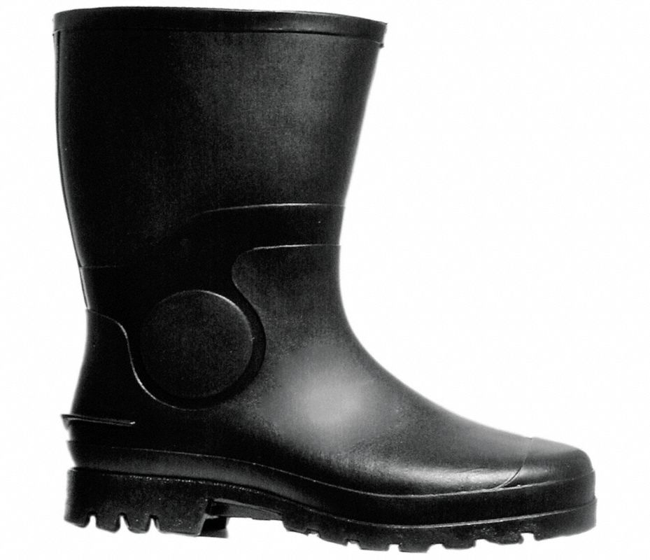 PREMIUM PRO RUBBER Botas de PVC Hombre Talla 8 Negro - Botas de Caucho ...