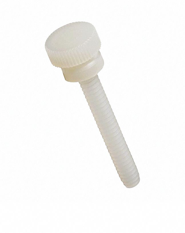 GRAINGER APPROVED 0931218050T Thumb Screw,5/16"-18,Fully T,1/2"L,PK5 ...