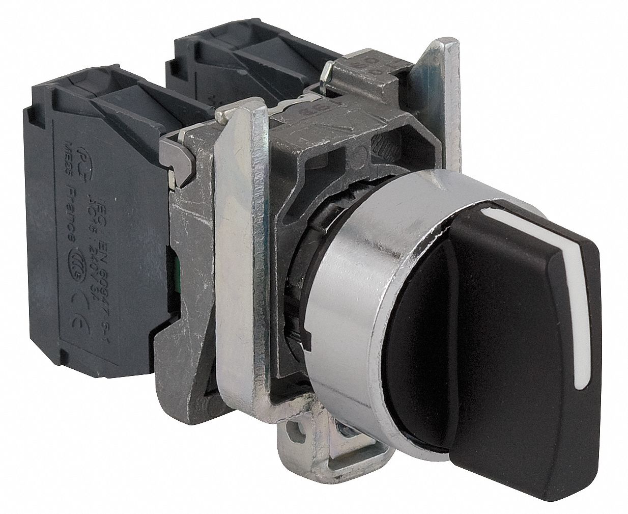 SCHNEIDER ELECTRIC, 22 mm Panel Mounting Size, 3 Positions, Selector ...