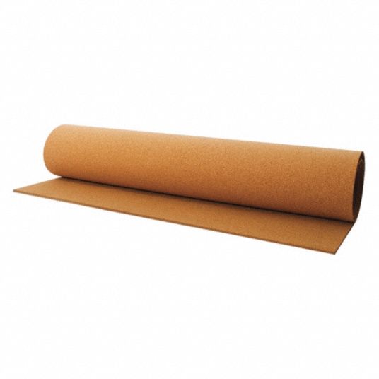 Cork, 96 in Lg, Roll Stock - 49CE59|rob14m-95mmx48"x8' - Grainger