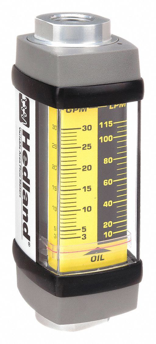 HEDLAND, Petroleum Fluid Meter, Scale, Mechanical Flowmeter - 4NMW7 ...