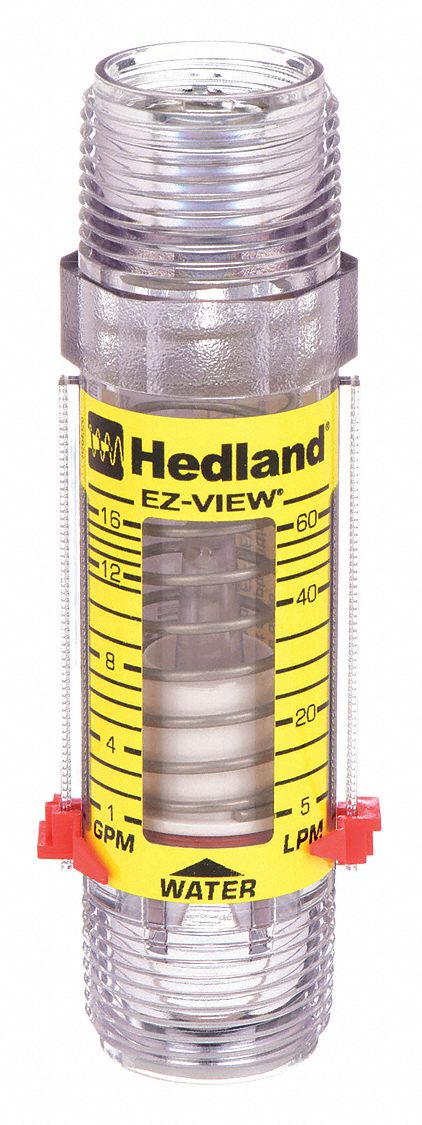 HEDLAND, Flow Meter, Scale, Mechanical Flowmeter - 4NNE4|H621-016 ...