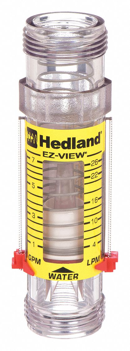 HEDLAND, Flow Meter, Scale, Mechanical Flowmeter - 4NNE8|H624-007 ...