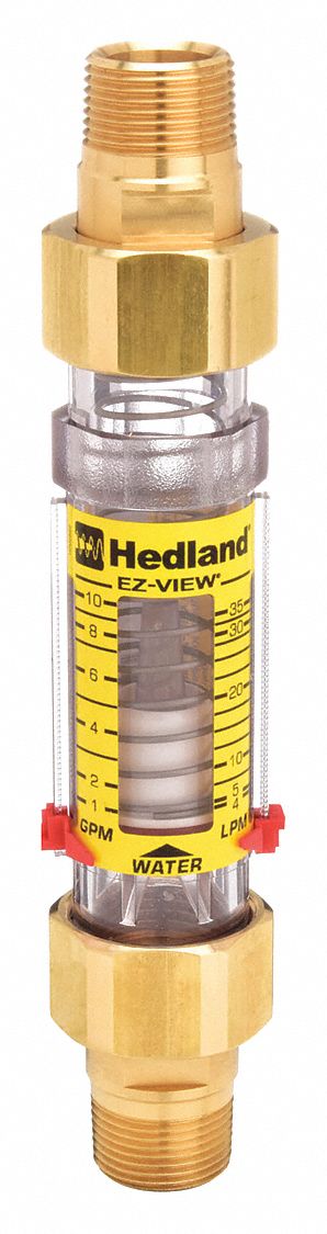 HEDLAND, Flow Meter, Scale, Mechanical Flowmeter - 4NNF6|H625-010 ...
