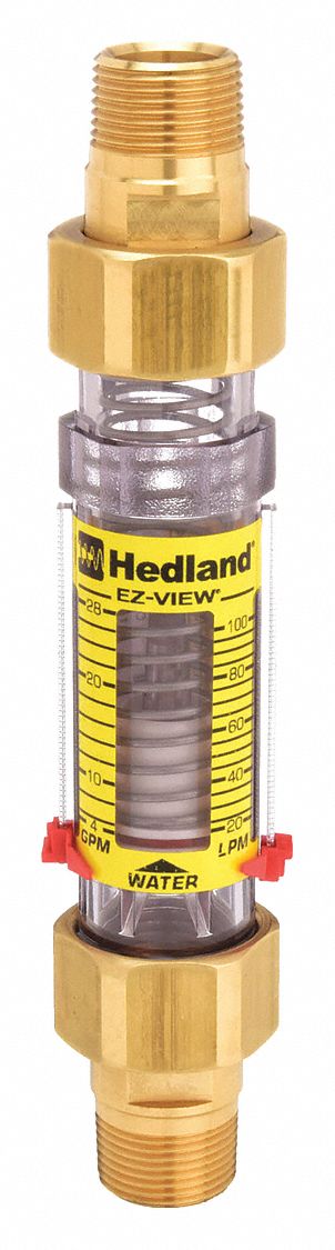 HEDLAND, Flow Meter, Scale, Mechanical Flowmeter - 4NNF8|H625-028 ...