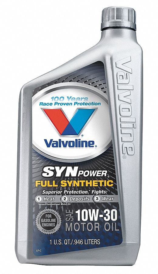 VALVOLINE Aceite de Motor, Grado SAE: 10W-30, Tamaño 32 oz., Indice de ...