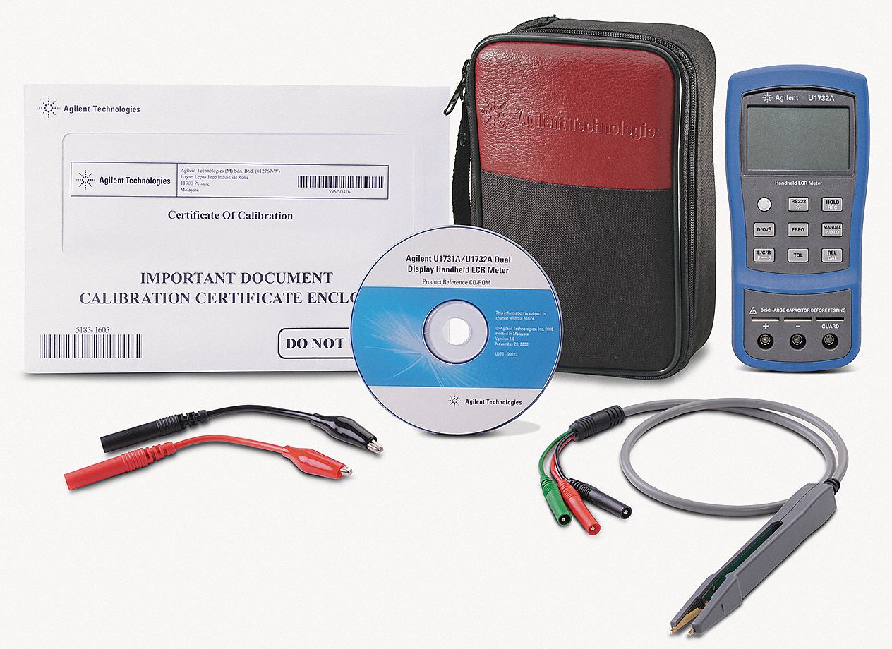 LCR Meter,100 Hz,120 Hz,1 kHz,10 kHz,SMD - Grainger
