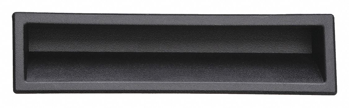 Snap-In, Plastic, Recessed Pull Handle - 4NRT6|4NRT6 - Grainger